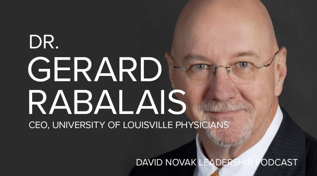 University of Louisville Physicians, CEO, Dr. Gerard Rabalais | David ...