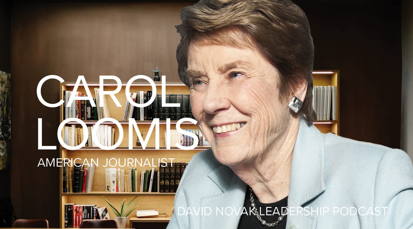 Carol Loomis, Trailblazer in Financial Journalism – David Novak Leadership