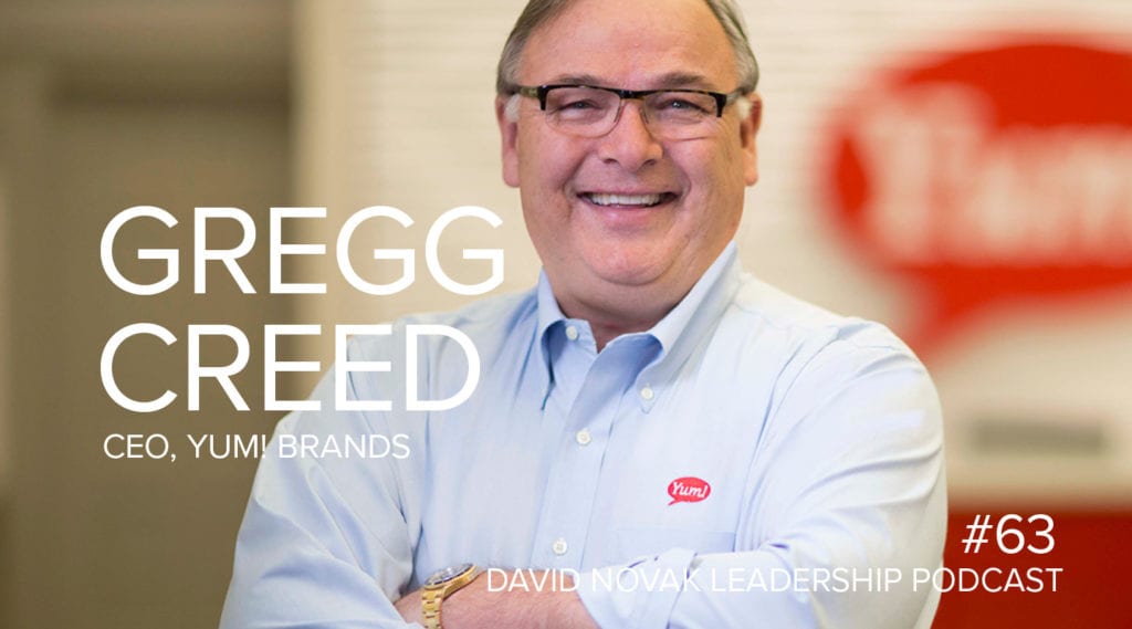 Greg Creed, CEO of Yum! Brands – David Novak Leadership