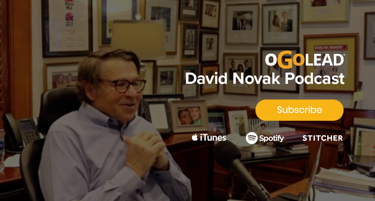 podcast – David Novak Leadership