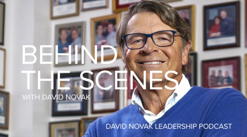 Behind the Scenes with David Novak